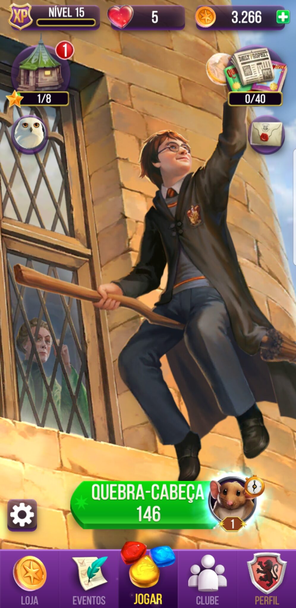 [Game resenha] Harry Potter: Puzzles & Spells (Review) - Upando a vida!