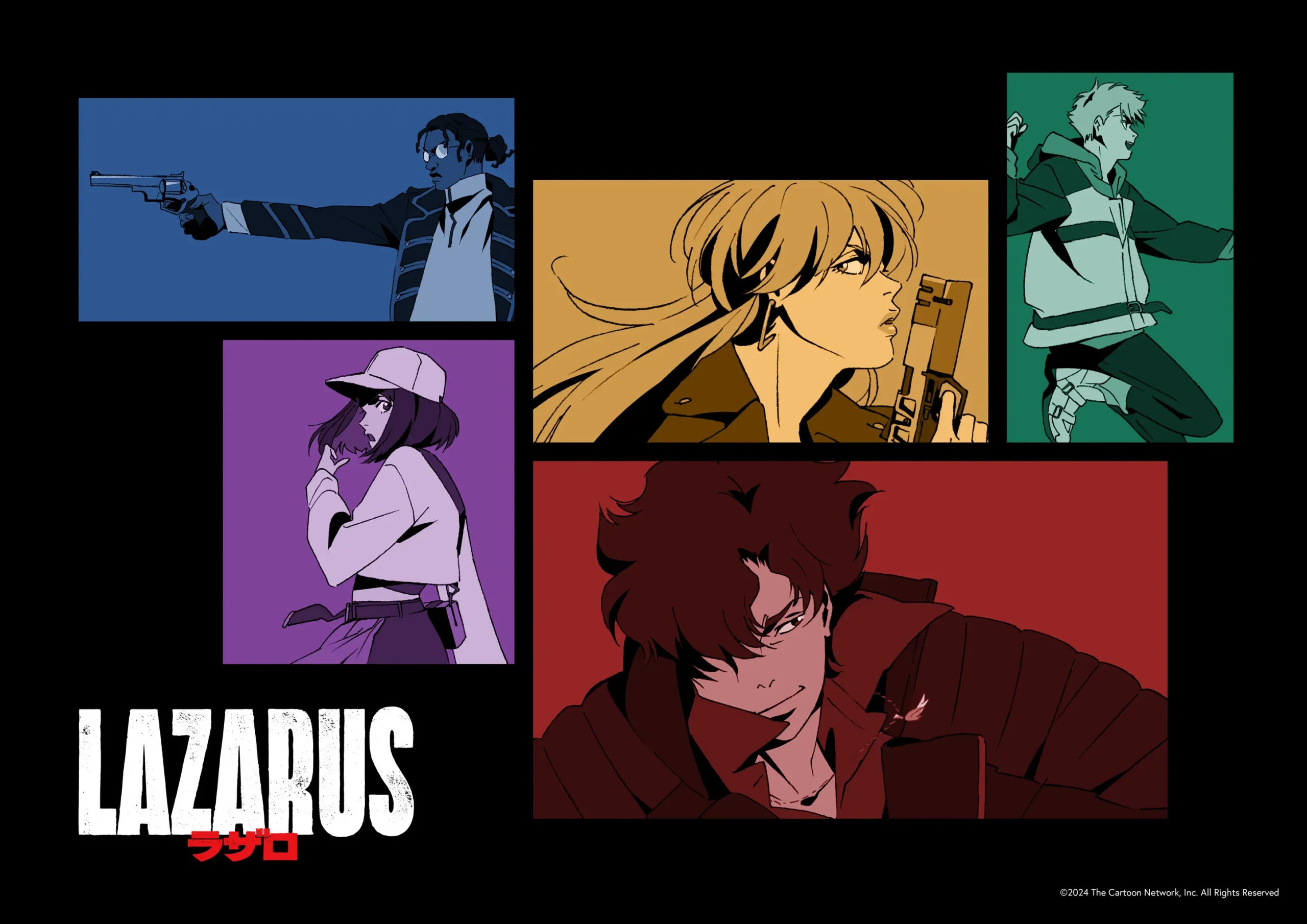 Lazarus: O Anime Distópico de Watanabe (Cowboy Bebop) e MAPPA Chegou em ...